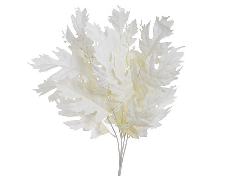 8217 Buchet 5 fire frunze artificiale color pentru aranjamente