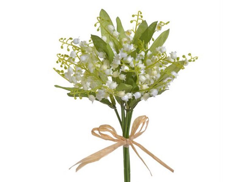 4016 Lacramioare artificiale buchet 6 fire | Celoplast
