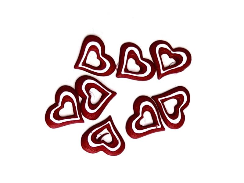 Inimioare pentru decoratiuni florale set 8 buc 499394 | Celoplast