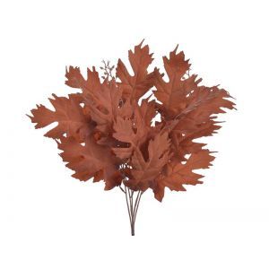 8217 Buchet 5 fire frunze artificiale color pentru aranjamente