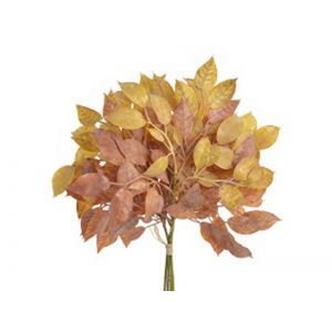 8067 Buchet 5 fire frunze artificiale color | Celoplast