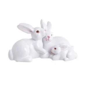 Figurine iepurasi ceramica pentru aranjamente florale 45020 | Celoplast